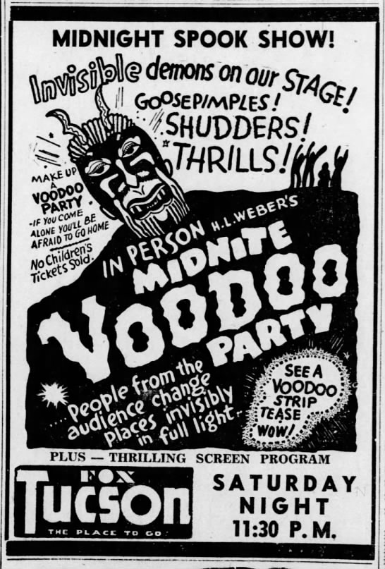 Spookytown! Midnight Spook Shows | Lizzie Violet